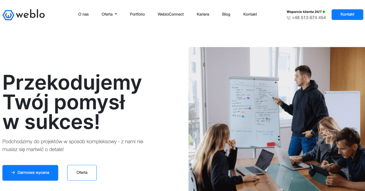 Weblo | Convertimos su idea en una historia de éxito